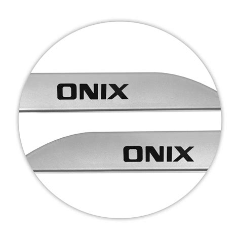 Friso Lateral Onix A Prata Shark General Car