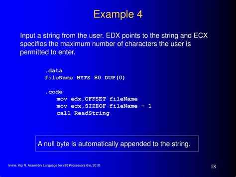 Assembly Language For X86 Processors 6th Edition Ppt Download