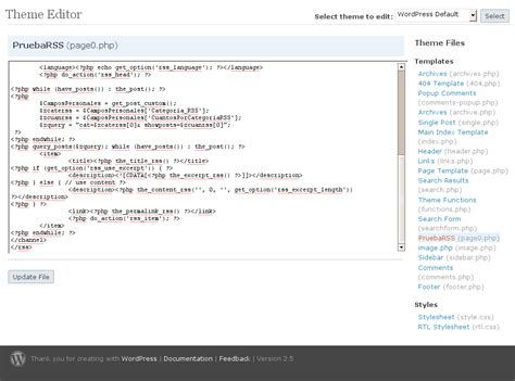 Crear Feed Rss Para Categorías Ayuda Wordpress