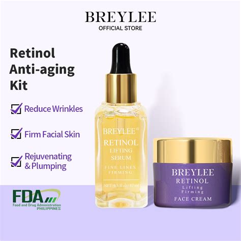 Breylee Retinol Facial Essence Cream Anti Aging Firming Skincare For