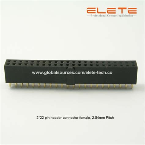 Buy Wholesale China Mm Dual Row Pin Header Connector Female Pin Header Connector Female