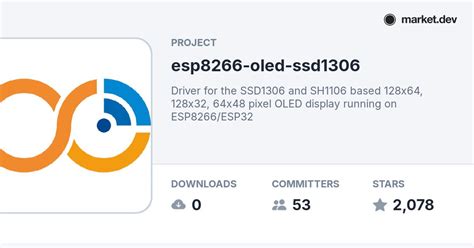 esp8266 oled ssd1306 ecosystem directory market dev