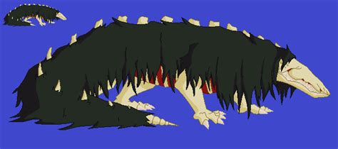 Scp 682 Sprite By Scott910 On Deviantart