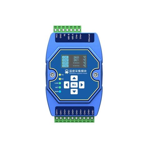 【tka】 6 Way Temperature Acquisition Module Type K Modbus Thermocouple