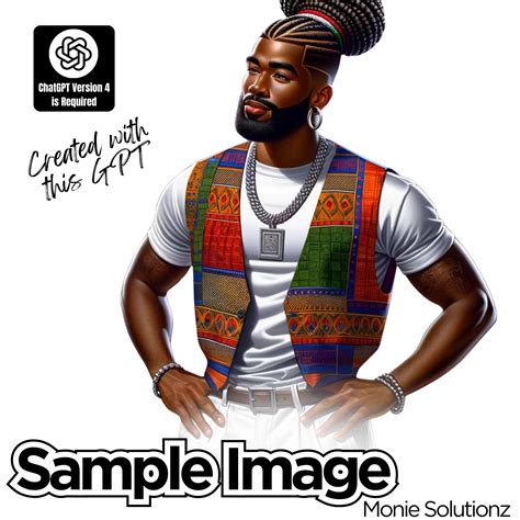 DALLE Custom GPT Plus Specialized AI Art Bot Cultural Couture Gentlemen Vol Push Button Unique