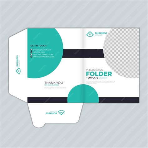 Premium Vector Corporate File Folder Design And Template