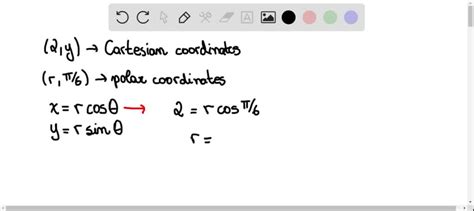 Rectangular Coordinates Of A Point Are Given By 2 Y And Its Polar