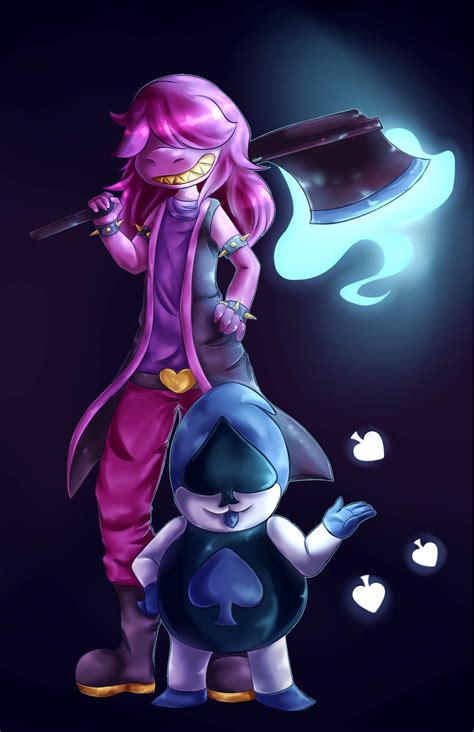 Deltarune Susie Lancer Deltarune Amino