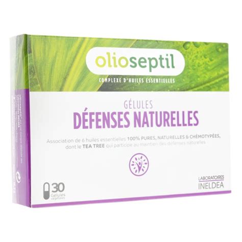 Olioseptil défenses naturelles gélules - Aromathérapie