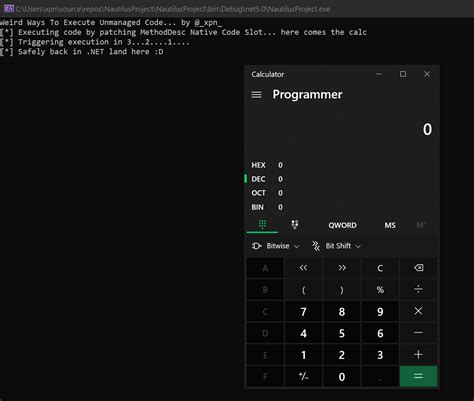 Weird Ways To Run Unmanaged Code In Net Xpn Infosec Blog
