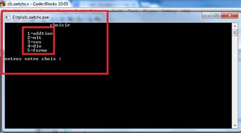 Calculatrice Avec Switch En Langage C