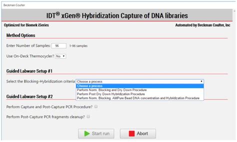 Biomek I Series Automated Idt Xgen Hybridization Capture Of Dna