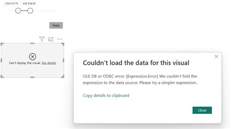 Filter On Decimal Number Type And Direct Query Mod Microsoft