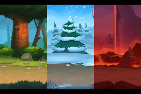 Parallax Seamless Backgrounds 1 2d Textures And Materials Unity