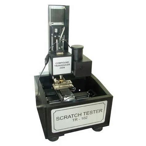 Scratch Hardness Tester Scratch Hardness Testing Machine Latest Price Manufacturers Suppliers