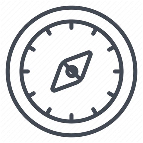 North Navigation Direction Travel Exploration Icon Download On