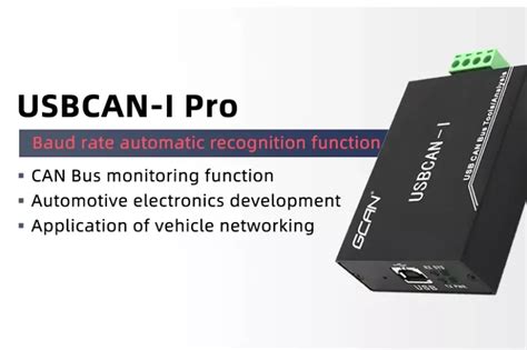 Gcan Can Bus Adapter Bus Analysis K Mbps Aluminum Alloy Can Bus Data Logger Usb To Can Usbcan