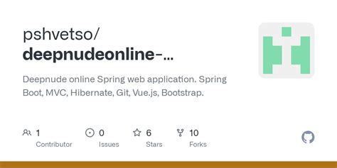 GitHub Pshvetso Deepnudeonline Application Deepnude Online Spring Web Application Spring