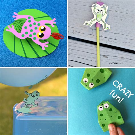 Jumping Frog Template