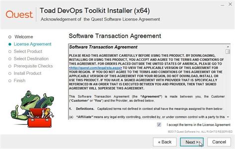 Installing And Configuring Toad Devops Toolkit
