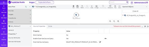 Working With Postgresql Source Instance Transform