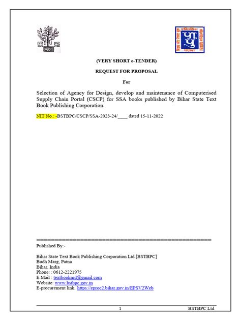 Rfp Ssa Software For Supply Chain Portal V1 Eproc2 Pdf Request For Proposal Business