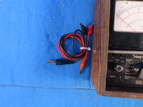 Simpson Multimeter 260 Series 6 Analog Multimeter Volt Ohm Milliammeter