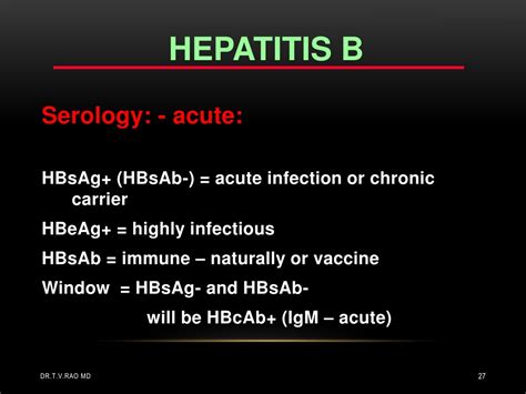 Ppt Diagnosis Of Hepatitis B Powerpoint Presentation Free Download