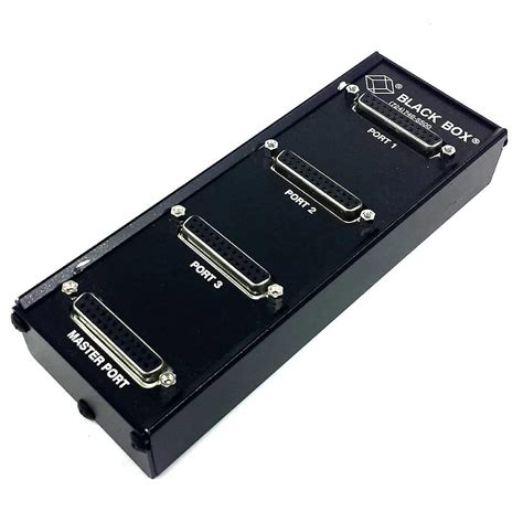 Black Box Tl073a R4 Rs232 Passive Splitter Db25 3 Port Adyastore
