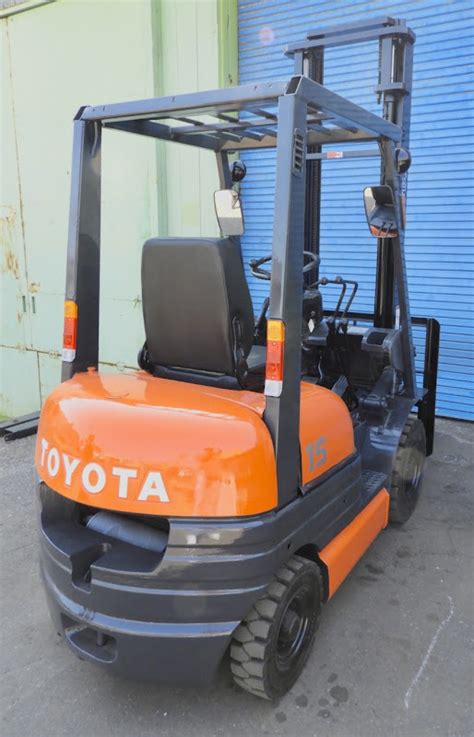 Toyota 6fd15 15 Ton Gaslpg Forklift Hd Forklift Gunma