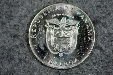 1975 Panama 1 Balboa Vasco NuÑez De Balboa Silver J09866 2071644885