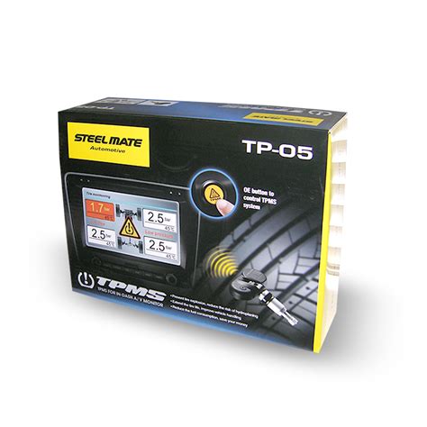 Pressure And Temperature Tire Monitoring System Steelmate Tp 05 Tss Group