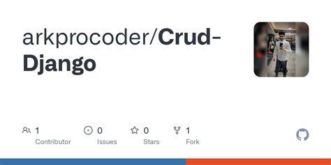 Github Arkprocodercrud Django