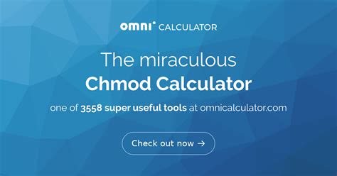 Chmod Calculator Permissions Examples