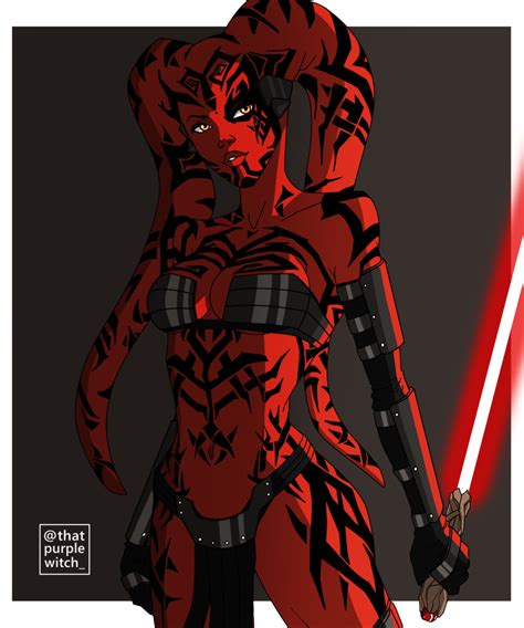 Rule 34 1girls Armor Body Markings Darth Talon Head Tails Headwear