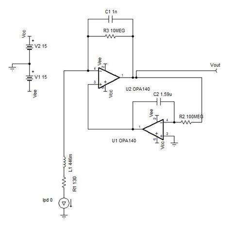 Charge Amplifier With Low Impedance Input Amplifiers Forum Amplifiers TI E2E Support Forums