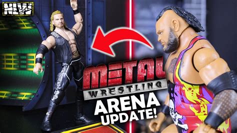 Metal Stage Update Tna Impact Zone Arena Nlw Wwe Figures Youtube