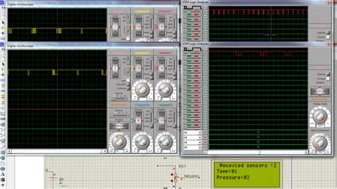 Simulation Results From Proteus Circuit Simulation Programoutput Of Download Scientific Diagram