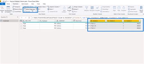 Power Bi Unpivot Columns Power Query Tutorial Master Data Skills Ai