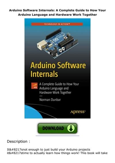 Downloadpdf Arduino Software Internals A Complete Guide To How Your