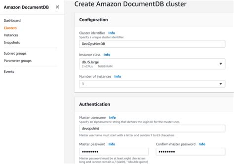 How To Create Aws Documentdb And Connect 3 Steps