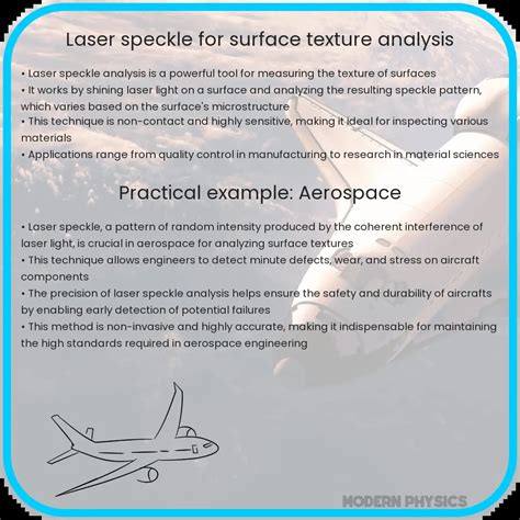 Laser Speckle Analysis Precision Non Contact And Surface Mapping