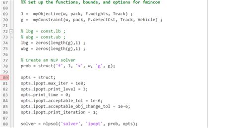 error using casadi for direct collocation optimal control