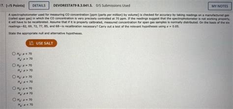 solved calculate the test statistic and determine the