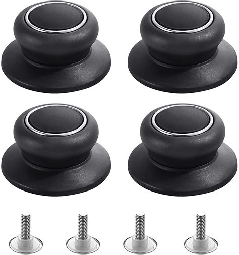 4pcs Universal Pot Lid Top Replacement Knobheat Resistant And Prevent