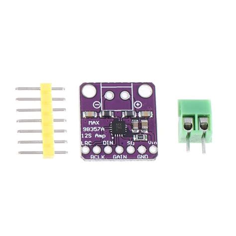 Max98357 I2s 3w Class D Amplifier Breakout Interface For Raspberry Pi Esp32 Creek Bd