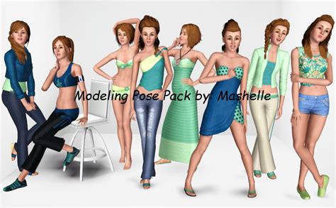 Modeling Pose Pack The Sims 3 Catalog