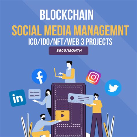 Manage Your Blockchain Social Media For Cryptocurrencynftweb3 By Maisoni Fiverr