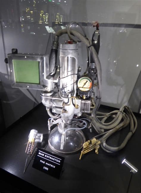 Hollywood Movie Costumes And Props Models And Props From The Matrix Movies On Display