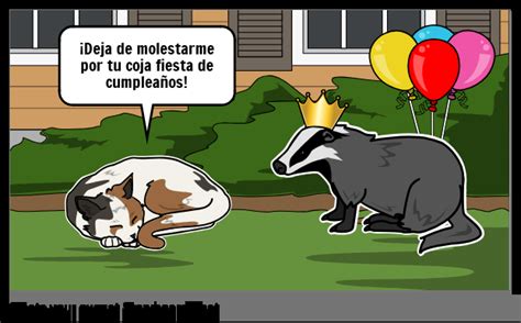 Fiesta Del Tejón Storyboard Par Es Examples